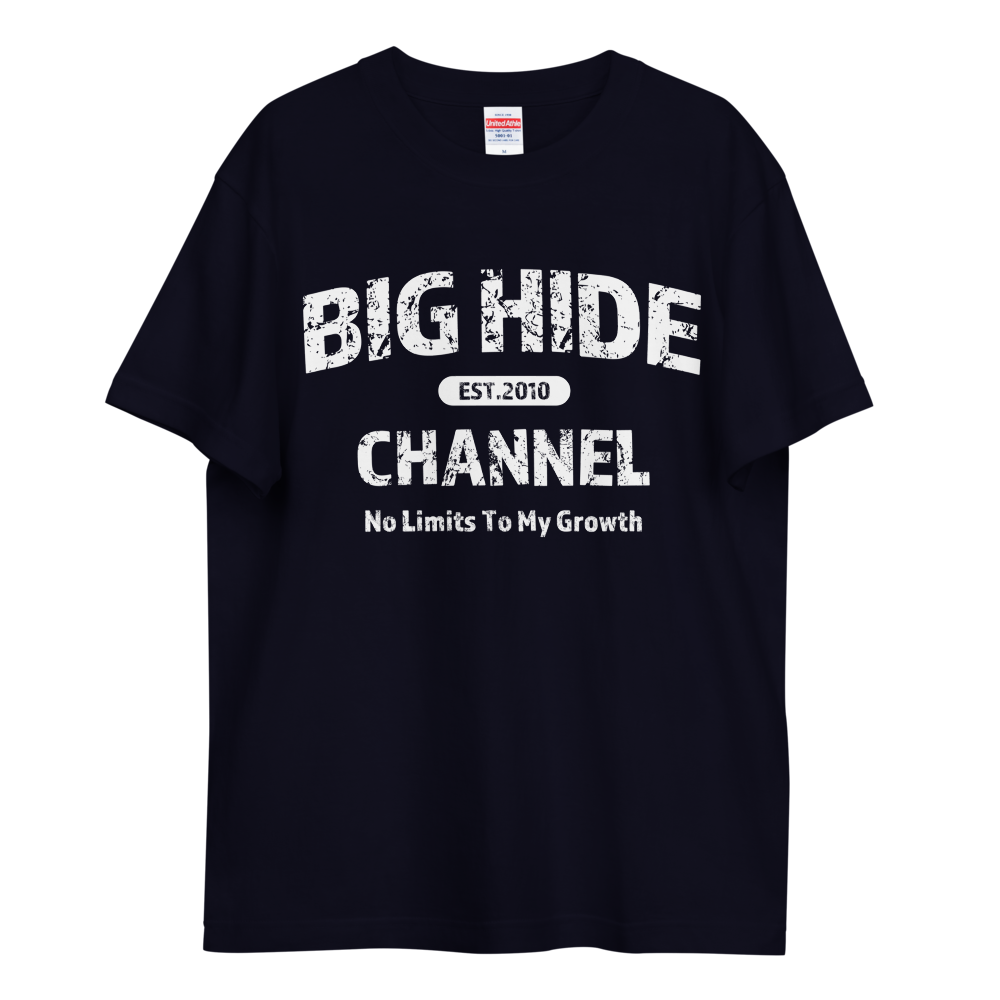 BHC EST2010 ロゴ Tシャツ ネイビー【即納】